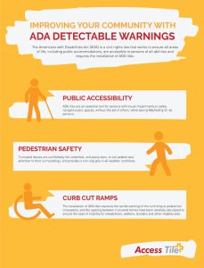 Improving your Community With ADA Detectable Warnings